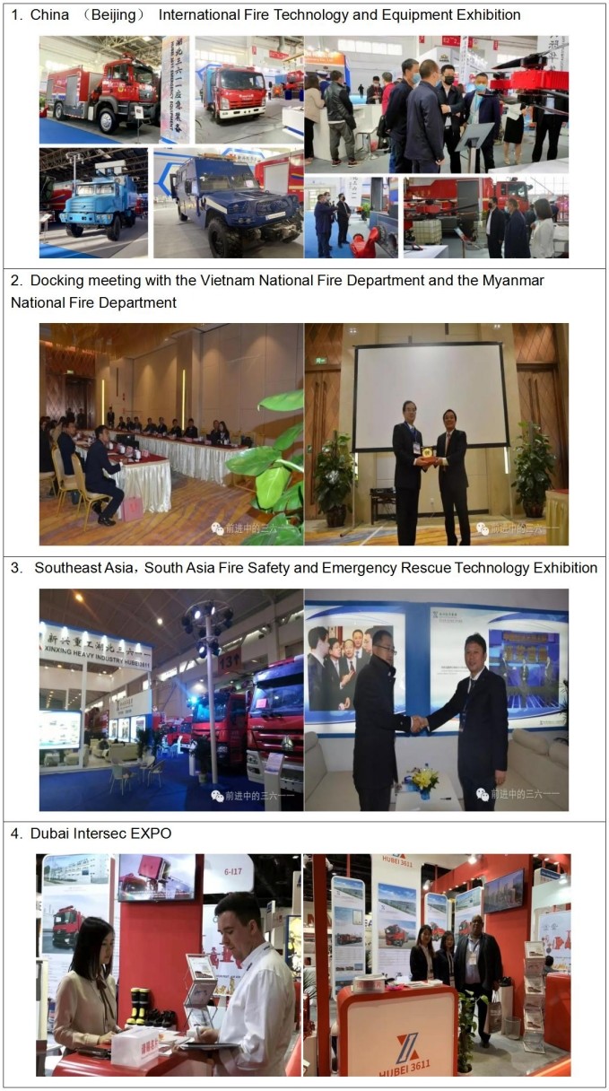 460hp 10 Wheeled Hydraulic Fire Truck , 18M Hydraulic Telescopic Water ...